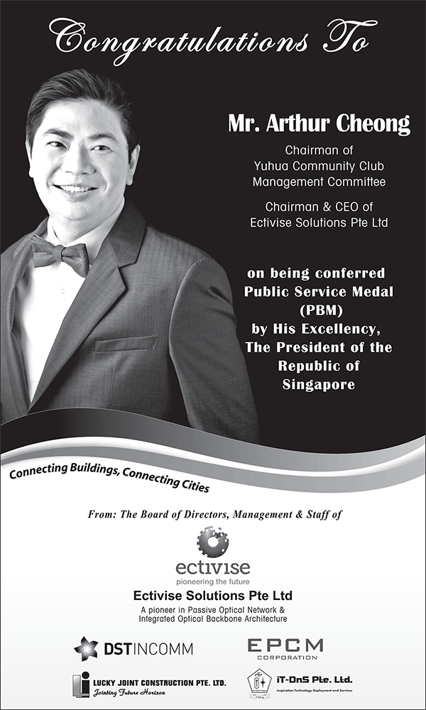 Ectivise - Ectivise Solutions congratulates Mr. Arthur Cheong, our ...